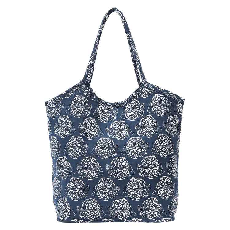 INDIGO FISH BUCKET BAG – Wilkins & Olander