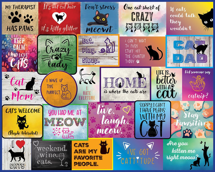 I LOVE CATS 1000 PIECE PUZZLE – Wilkins & Olander