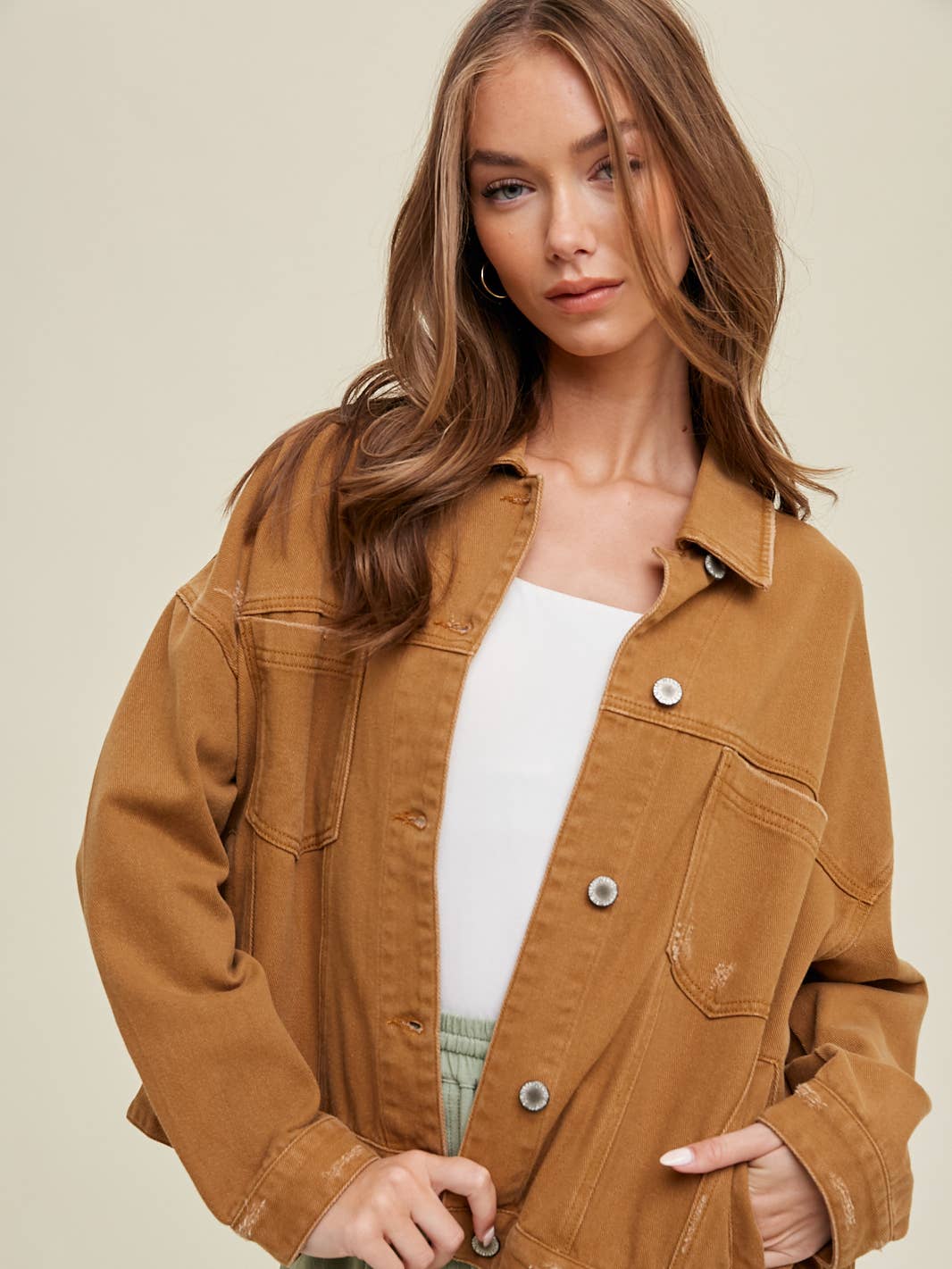CAMEL MUST-HAVE PLEAT BACK JACKET – Wilkins & Olander