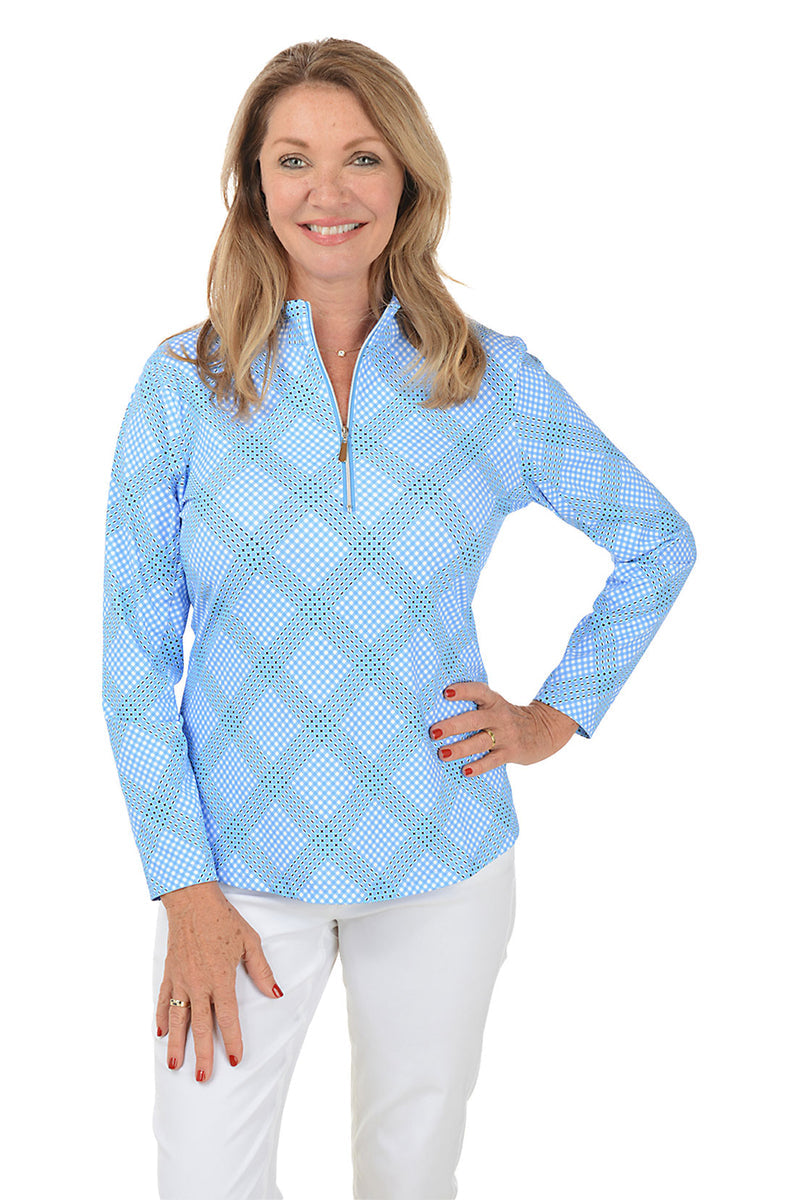 PERI DIAGONAL GINGHAM JEAN PRO ZIP – Wilkins & Olander