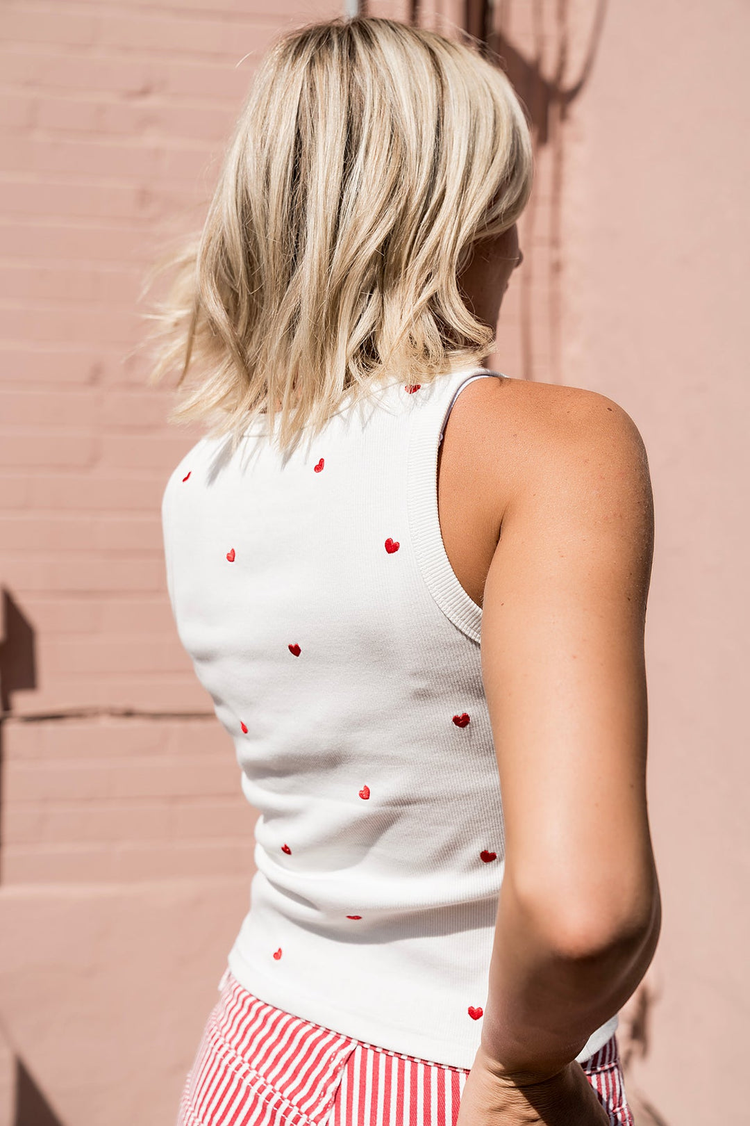 AMPERSAND AVE WHITE HEART TANK – Wilkins & Olander